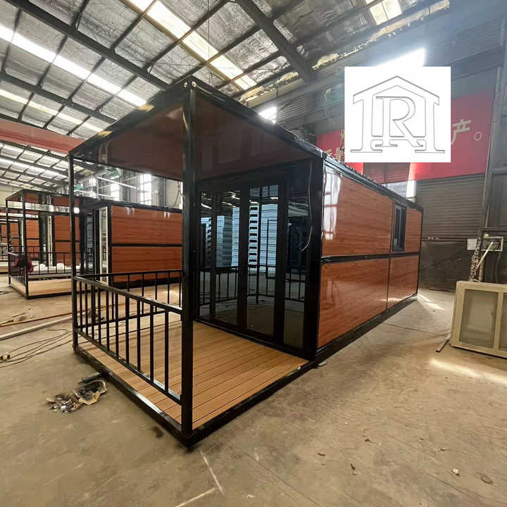 Foldable Rooms 20ft 40ft Container House Office Modular Homes Prefab ...