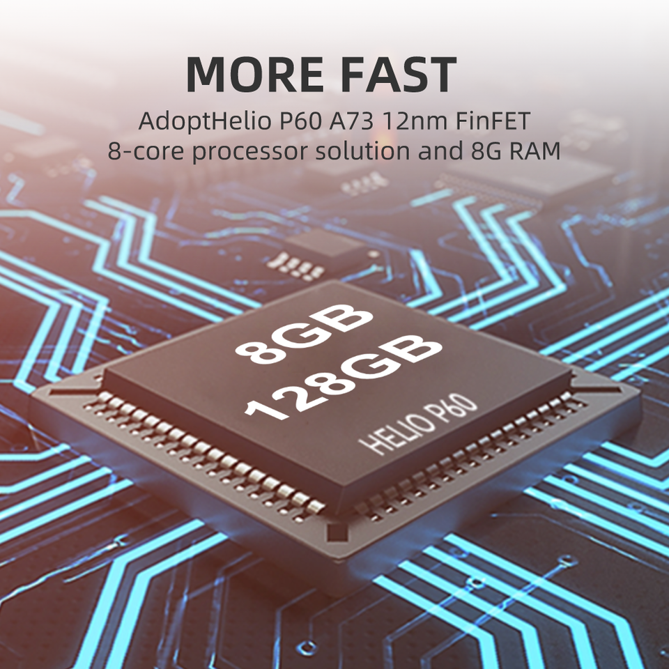 For R101 10.1" Touchscreen NFC Card Reader 14600mAh Android Octa Core ...