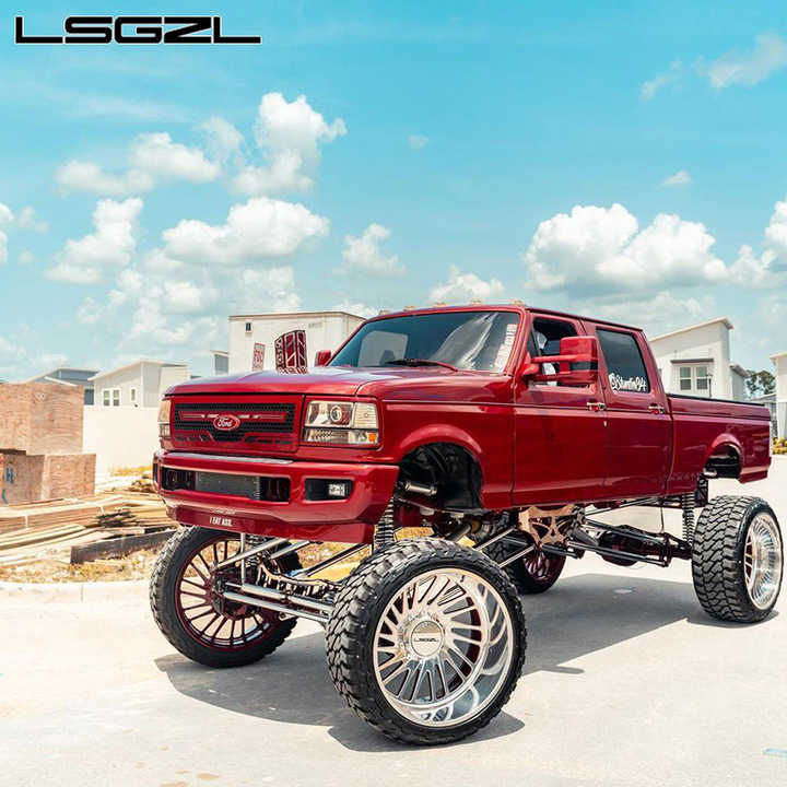 LSGZL Forged Alloy Offroad Deep Dish Rim 16-30 Inch Wheels