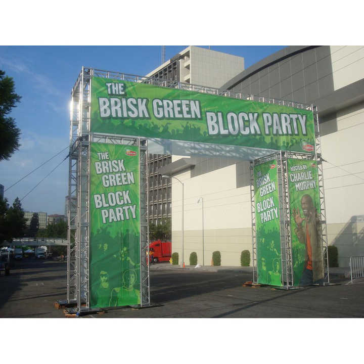Outdoor Event Aluminum Frame Square Truss Entryway Structure - 3-Year ...