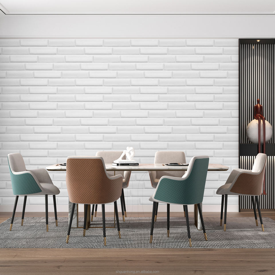 Well-filled Thick Soft Leather Wall Panels, Silky Supple Feel, Anti ...