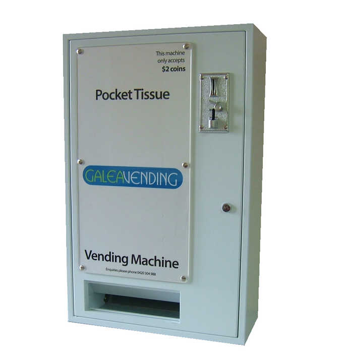 Pocket Tissue Vending Machine (TR3301) - 300pcs Capacity