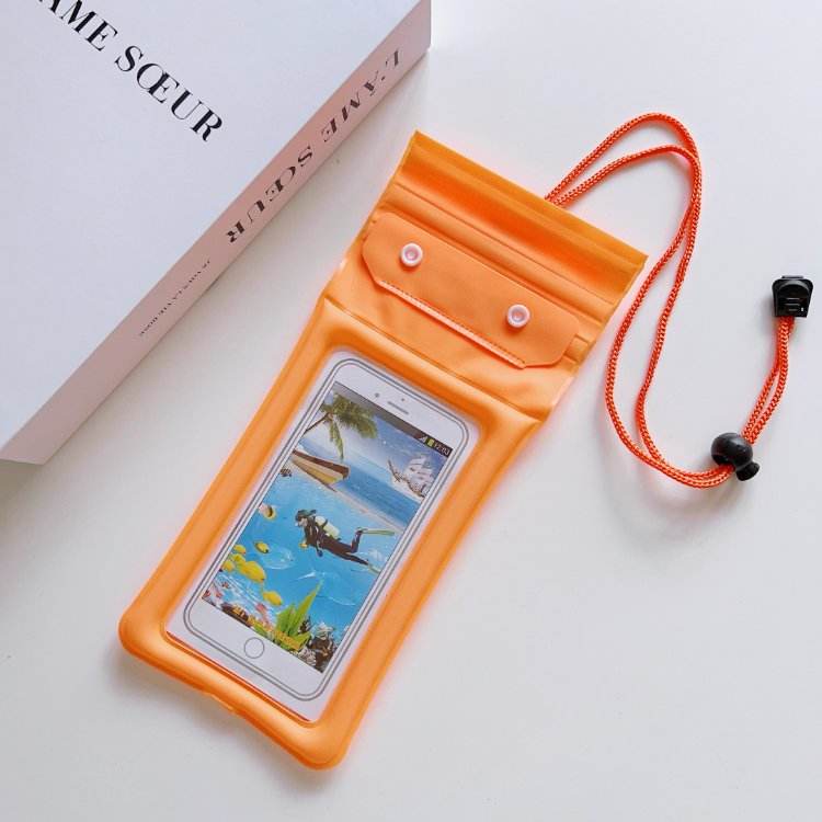 Three-Layer Seal Inflatable Mobile Phone Waterproof Bag Three-Fold for ...