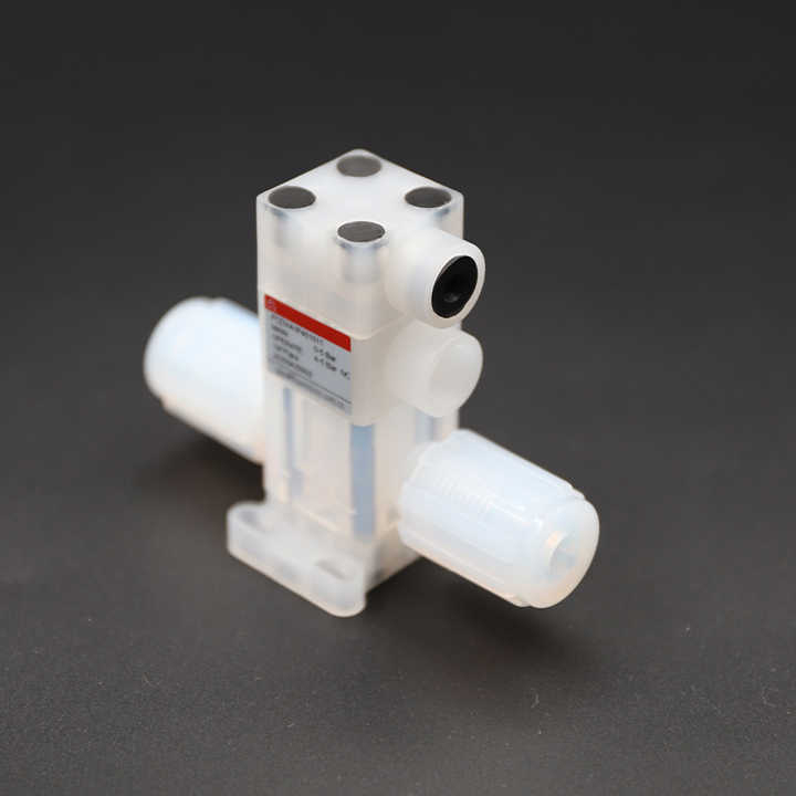 High Quality 3/8'' UHP PFA Plastic Slurry Diaphragm Valve Durable ...