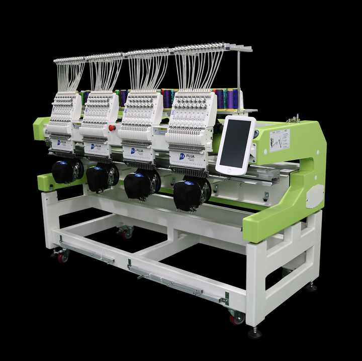 FUJA 4 Head Embroidery Machine - High Efficiency & Automation