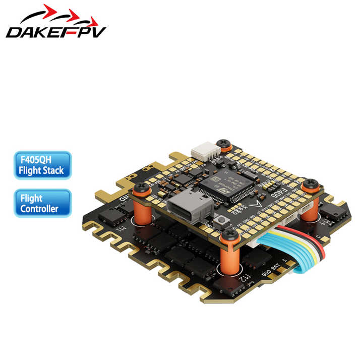 DAKEFPV F435 FC - Metal Flight Controller for FPV Racing