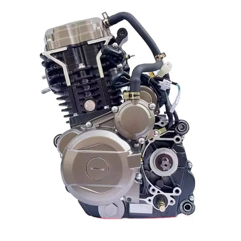 HAOJUE New 125cc 4-Stroke Air-Cooled CDI 1 Cylinder Motorcycle Engine ...