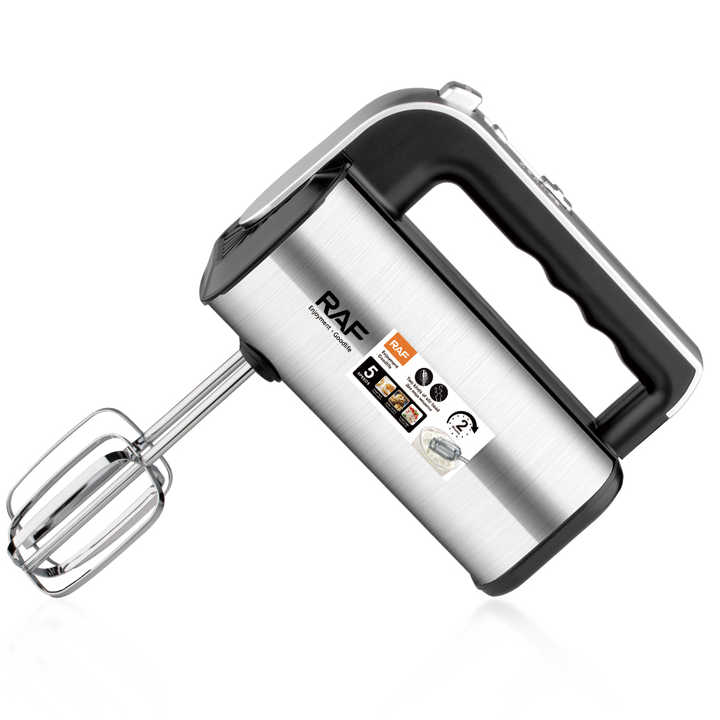 RAF 26000 RPM Hand Mixer - 5 Speed Portable Mixer with Beaters
