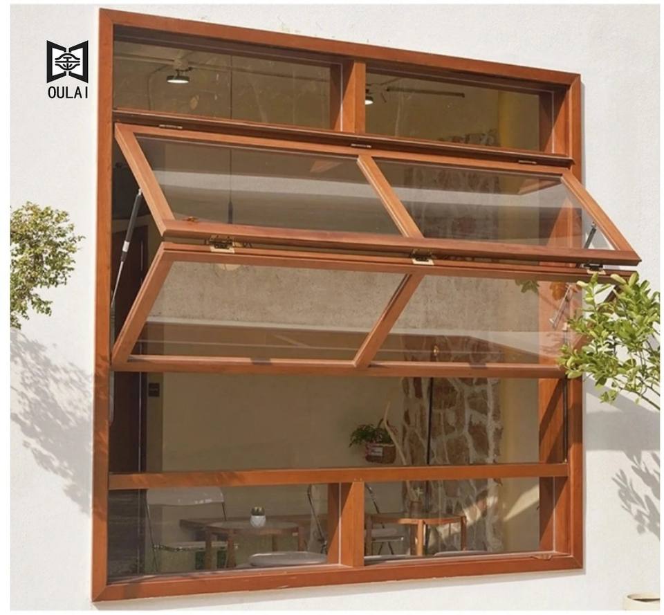 OULAI Vertical Fixed Aluminum Alloy Kitchen Louver Lifting Window ...