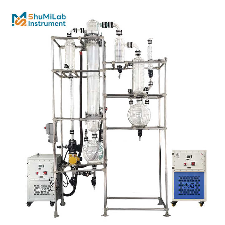 10 Square Meter Glass Falling Thin Film Distillation Evaporator for ...
