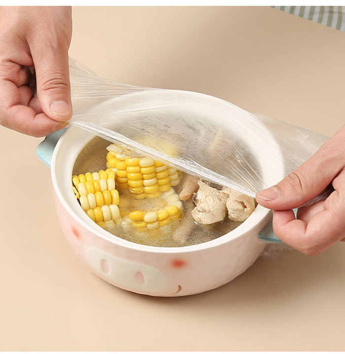 Stretchy Cling Fresh Keeping Film Food Grade Wrap Cover Plastic Wrap ...