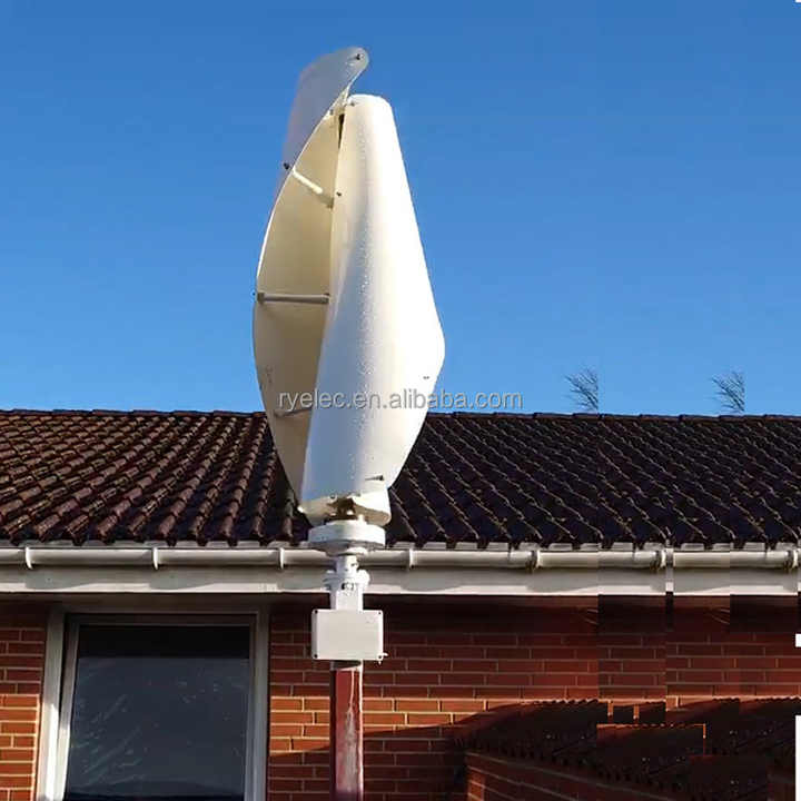 RY Small Wind Turbine Power Generation Free Energy Vertical Axis ...