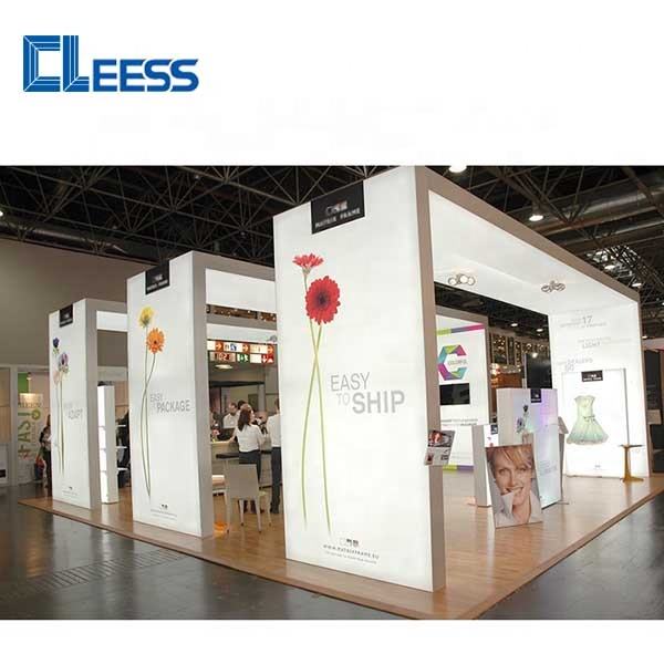 Custom Design Floor Standing LED Light Boxes for Trade Shows