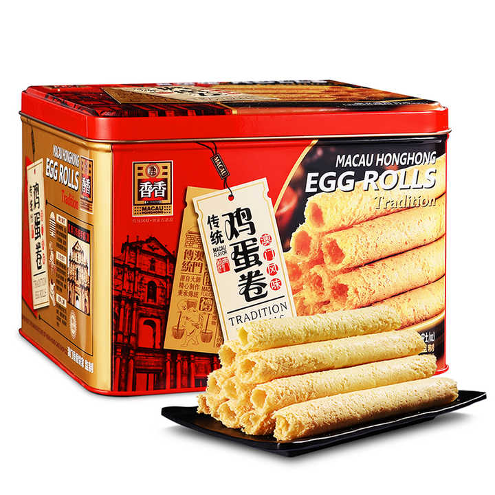 New Popularity Chinese Snack Egg Wafer Rolls Asian Snack Wafer Biscuit ...