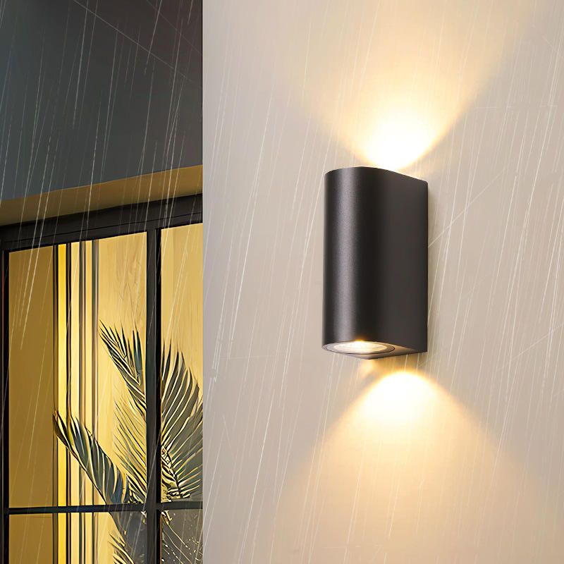 New-Style Cylinder Luxury LED Wall Lamp 3000K Aluminum Indoor Outdoor ...
