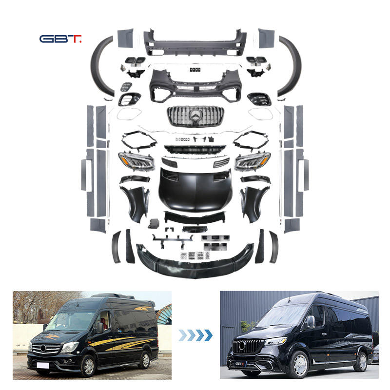 GBT Mercedes Benz Sprinter W906/W907 2015-2022 Body Kit with PP+ABS ...