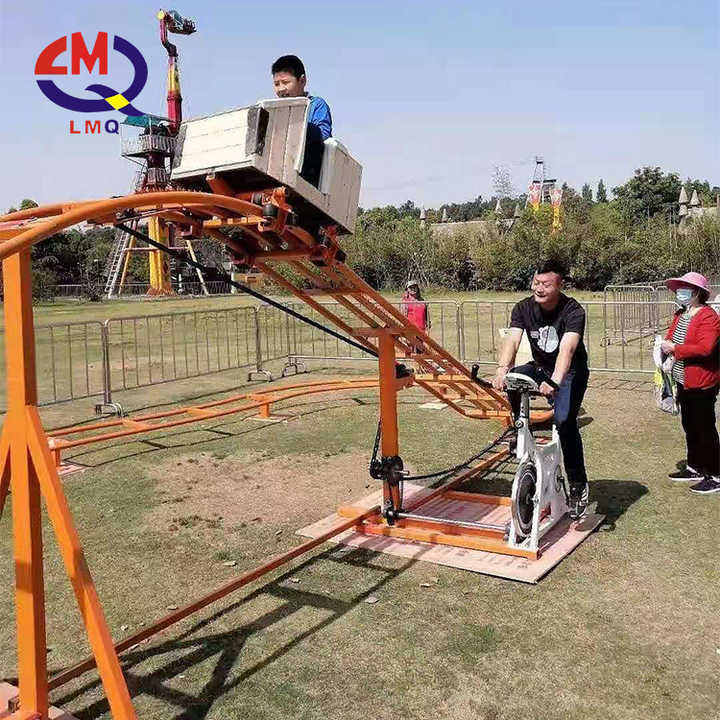 Human Power Roller Coaster - Fun for Kids in Amusement Parks