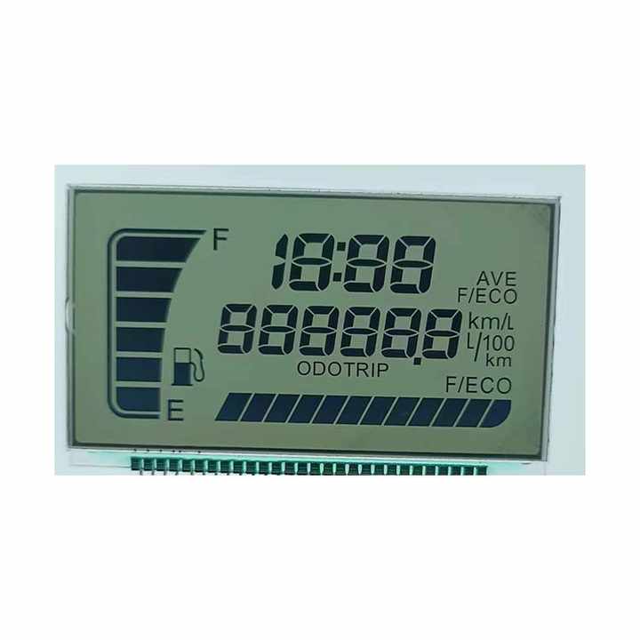 7 Segment Lcd Screen For Speedometer Motorcycle Yamaha Car Bike Pulsar 150 155 Odometer ...