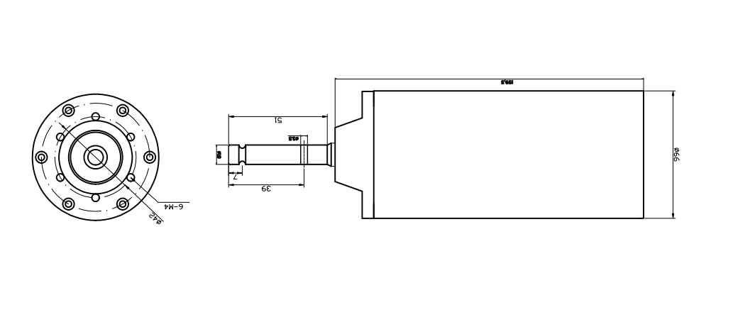 Sanjing Mot Động Cơ Không Chổi Than Bldc Chống Nước Dưới Nước 4000w 45 ...