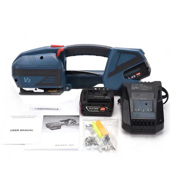 V2 Electric Plastic Strapping Machine Manual Packing Strapping Tool ...