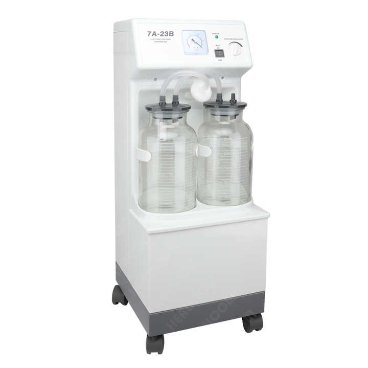 YUWELL 7A-23B Medical Mobile Aspirator - Efficient Suction