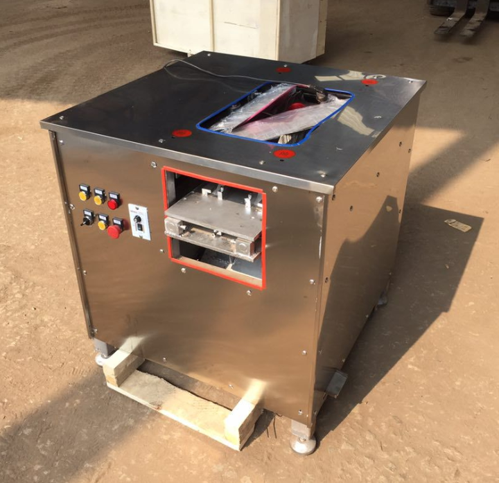 New Type Automatic Band Saw Frozen Fish Cutting Machine Angle Cut Fish ...