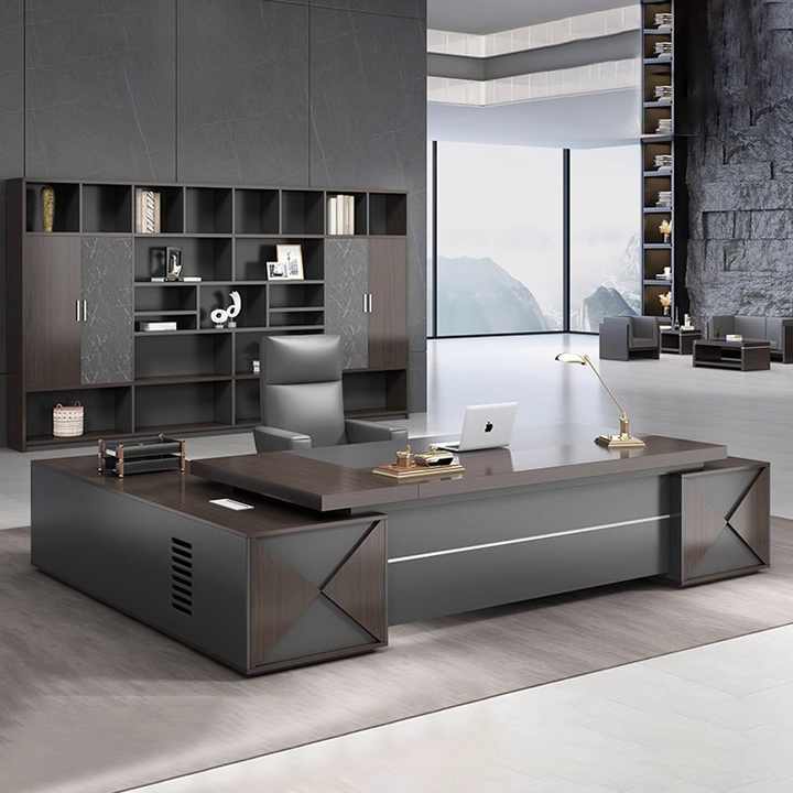 Luxury Modern Boss Desk Executive Office Computer Manager Desk Home ...