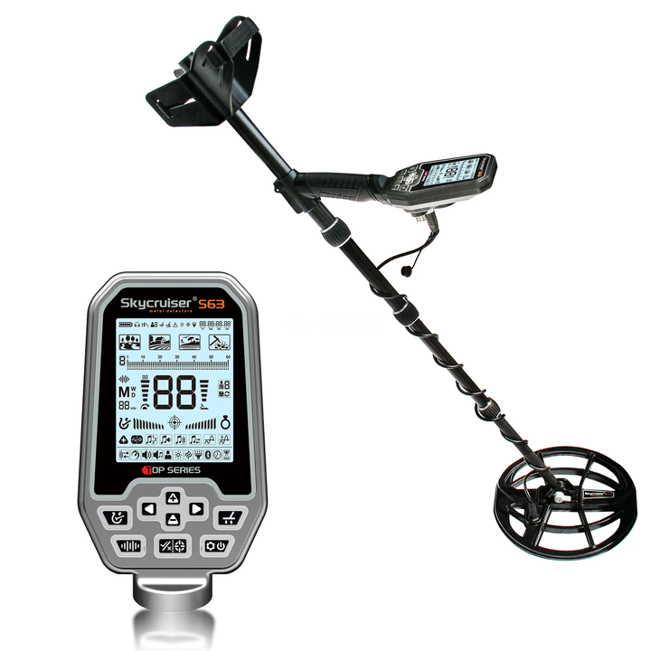 S63 Multi Frequency Metal Detector Underwater Metal Detector Depth ...