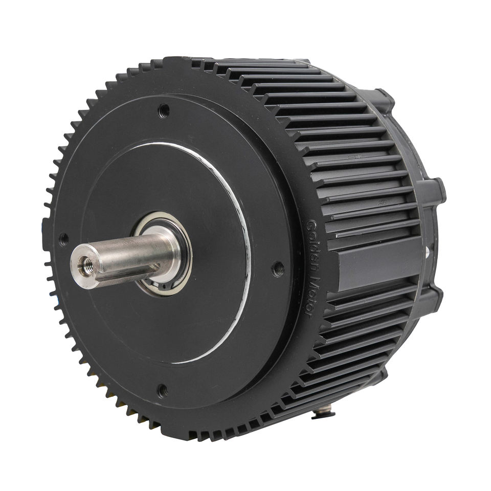 48V 72V 5KW BLDC PMSM Electric Motorcycle Motor Kit from Golden Motor