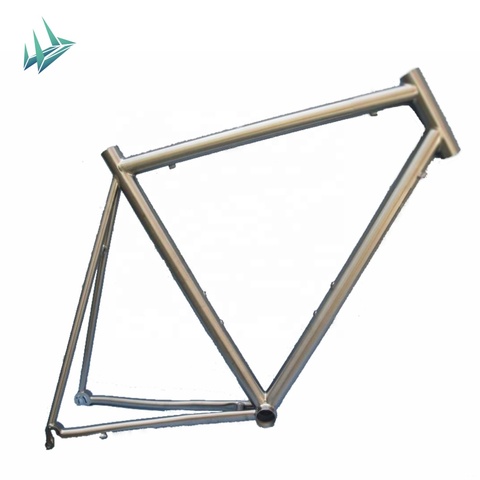 Titanium Disc Road Bike Frame 53cm - Lightweight, Durable Girder Frame ...
