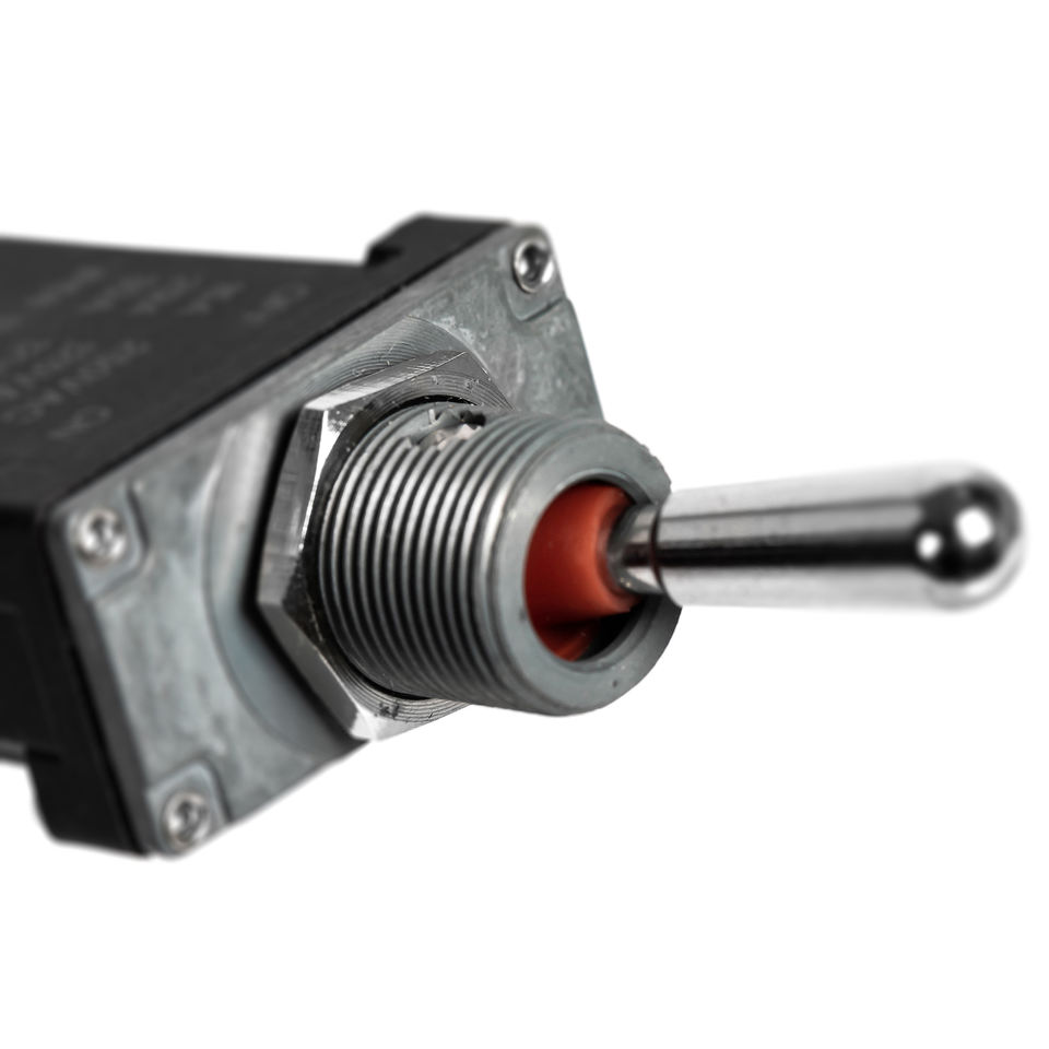 30A 12VDC 20A 125VAC 15A 250VAC Toggle Switches 2 Pin Metal Ip68 Electric Motor on off Toggle ...