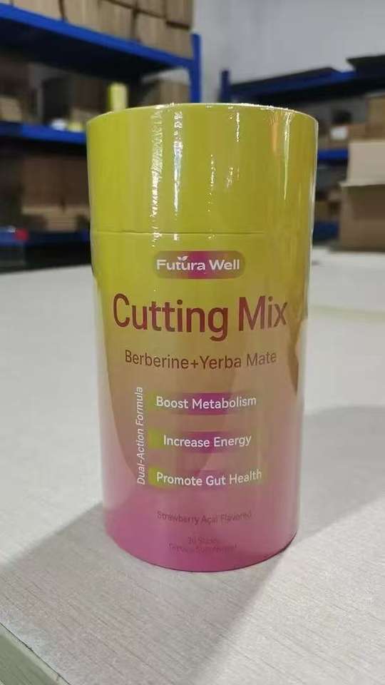 Cutting Drink Mix Berberine Yerba Mate & Magnesium, FOS Supports ...