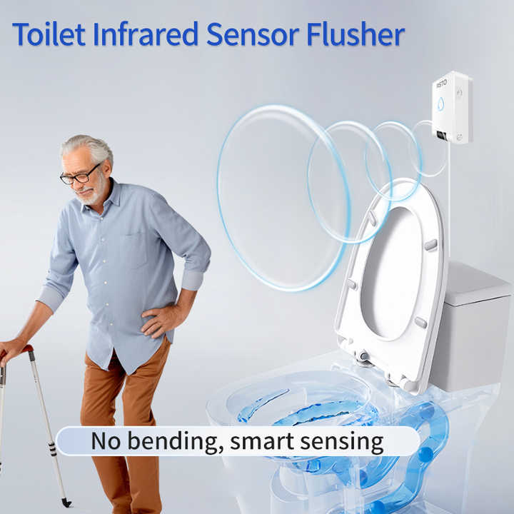 RSTO Touchless Flush Toilet Device - Modern & Chargeable