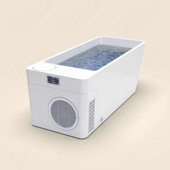 Wifi App Control Cold Plunge Todo en uno Bañera de hielo acrílico ...