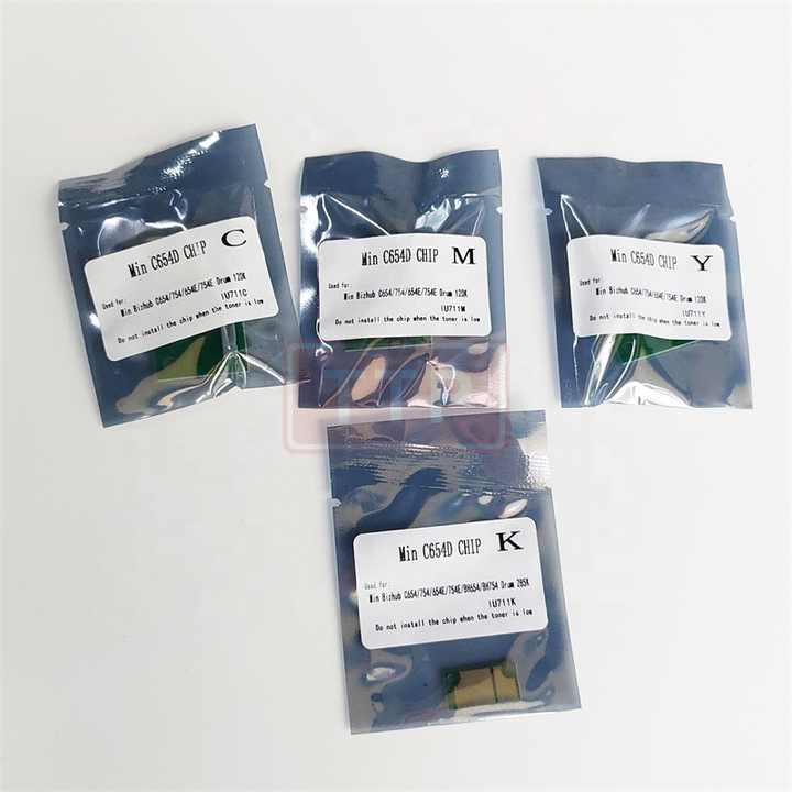 DR711 Drum Unit Chip Drum Chip for Konica Minolta C654 C754 C654E C754E ...