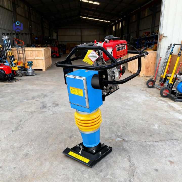 Compactors Vibratory Soil Rammer Tamping Earth Tamping Rammer Machine ...