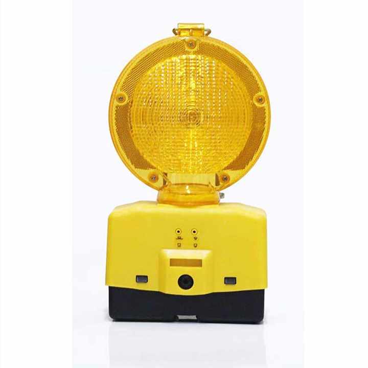 LED Popular Road Traffic Safety Barricade Red Amber Flashing Warning ...