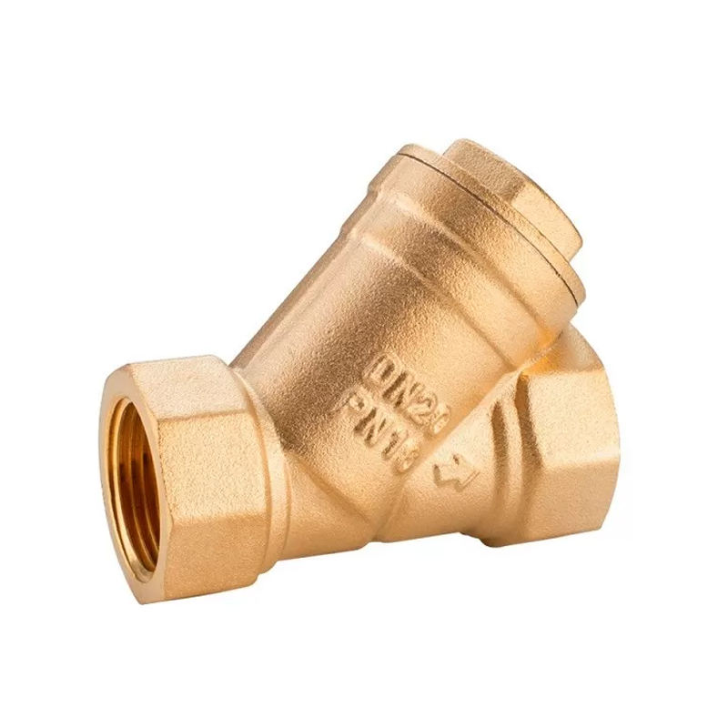 Y Type Check Valve Strainer With NPT Thread Brass Check Valve Brass ...