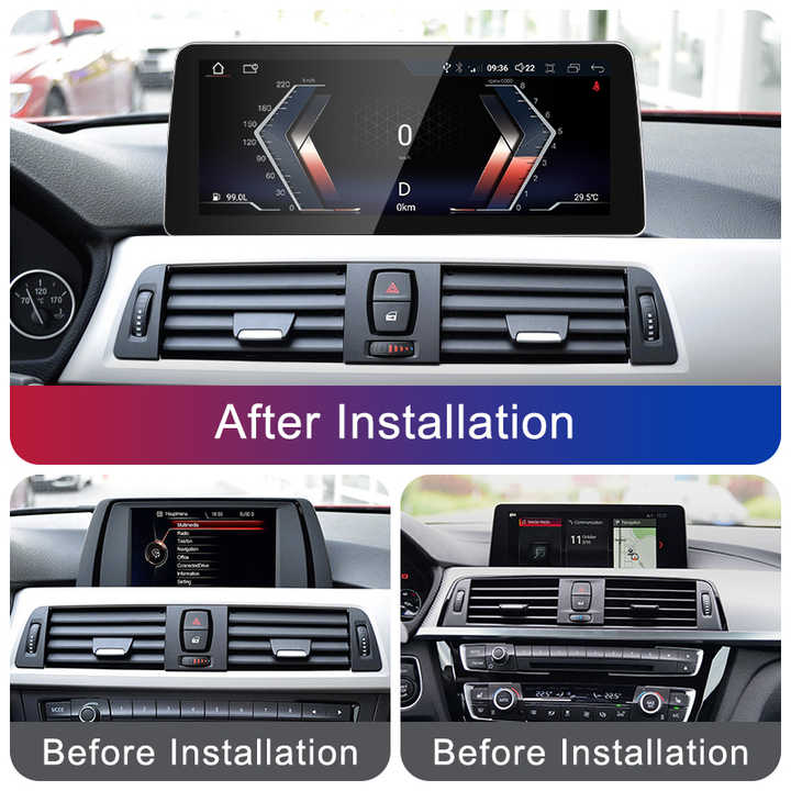 12.3inch Android14 System ID6 ID7 ID8 UI Wireless Carplay AUTO For BMW ...