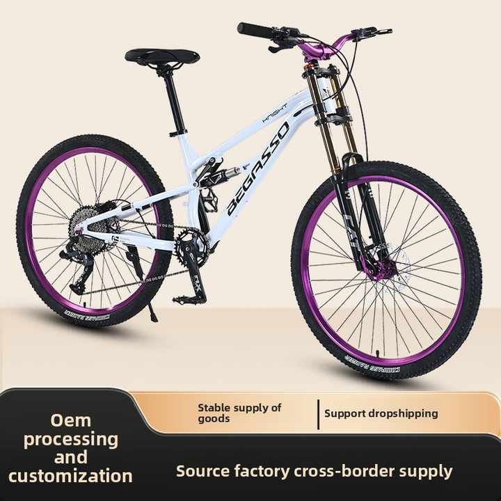 26/27.5-inch Aluminum Alloy 11 Speed Softtail Mountain Bike