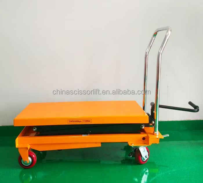 Transporting Hand Lift Trolley with Large Loading Quantity for Ready to ...