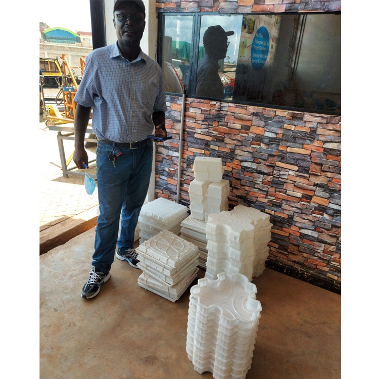 Interlocking Concrete Block Moulds - Steel & Plastic, 1000+ Uses