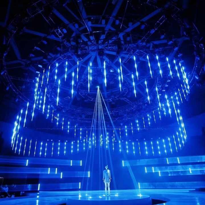 DMX Pixel Motor Kinetic Lighting System with Led Lifting Ball Colorful ...