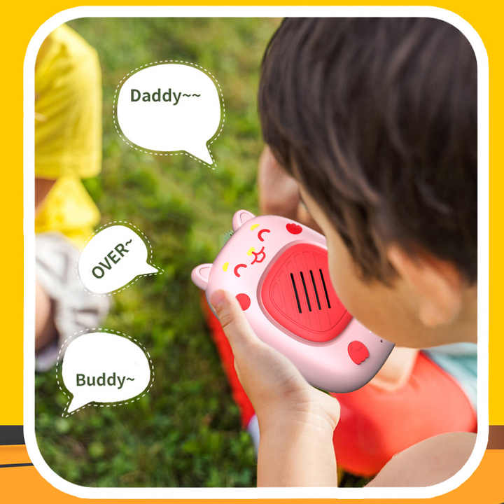 Portable Wireless 500m Intercom Walkie Talkie Educational Toy for Kids ...