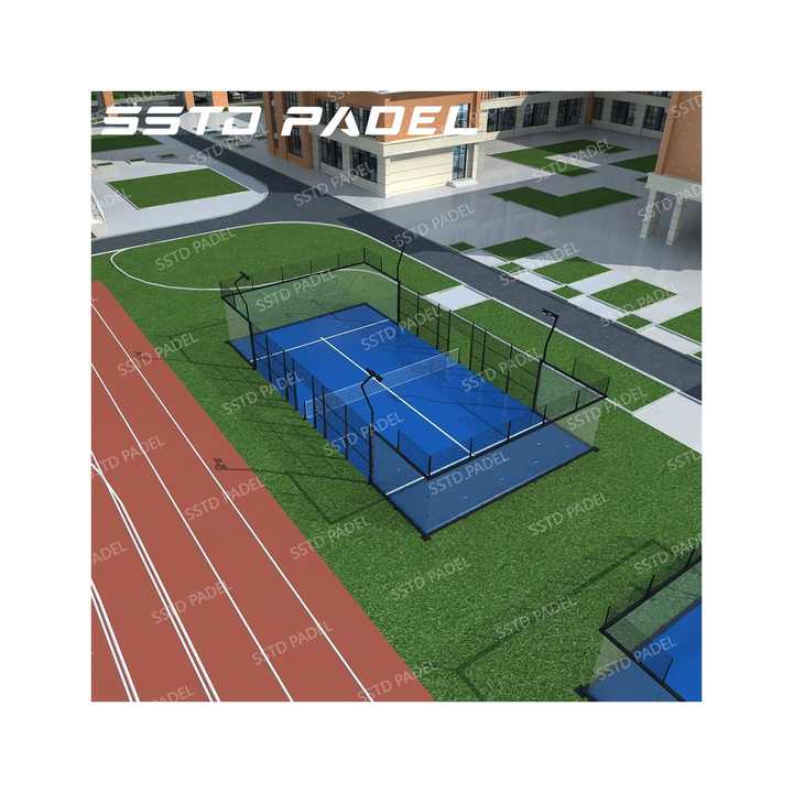 Cancha De Padel Pista De Padel Indoor Paddle Court Outdoor Paddle ...
