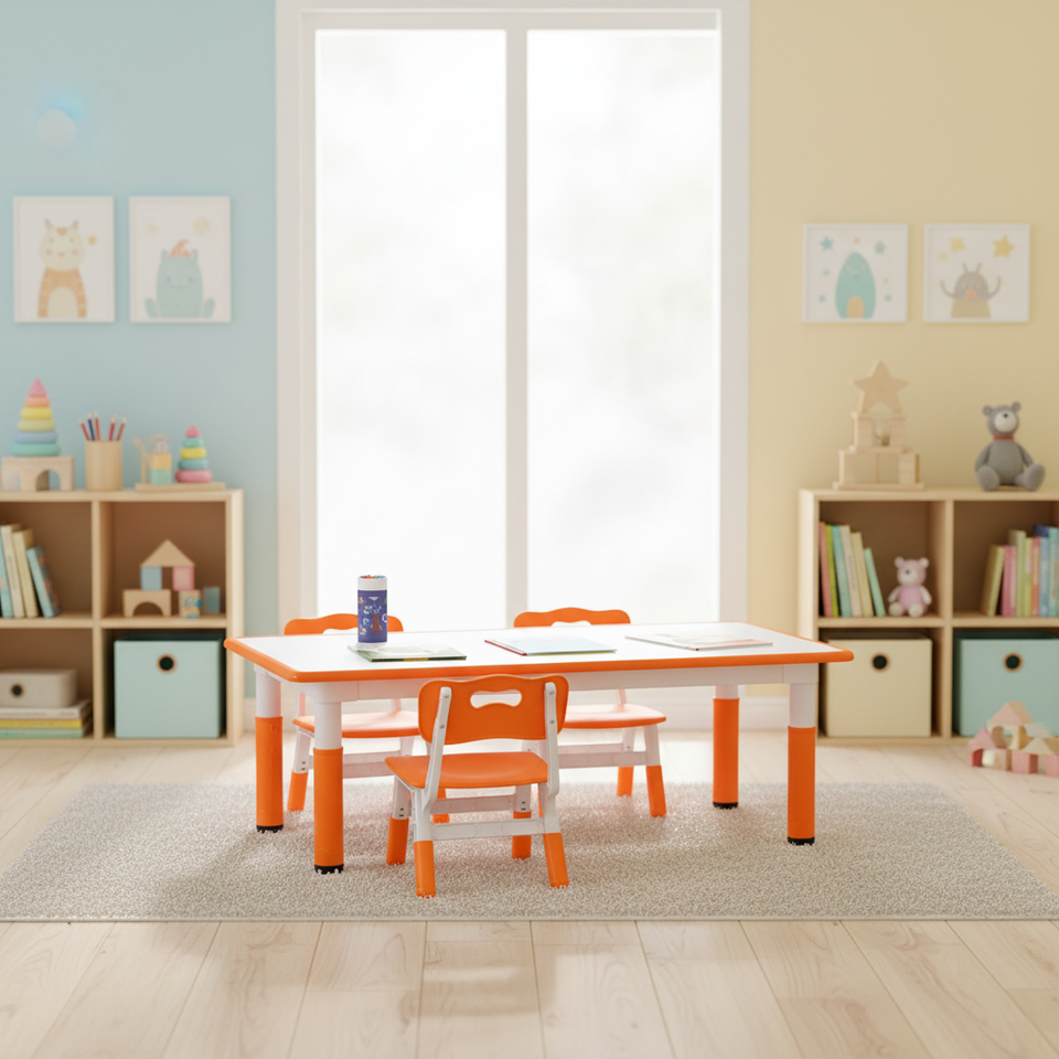 Children's Adjustable Portable Safety Eco-Friendly Ergonomic Table ...