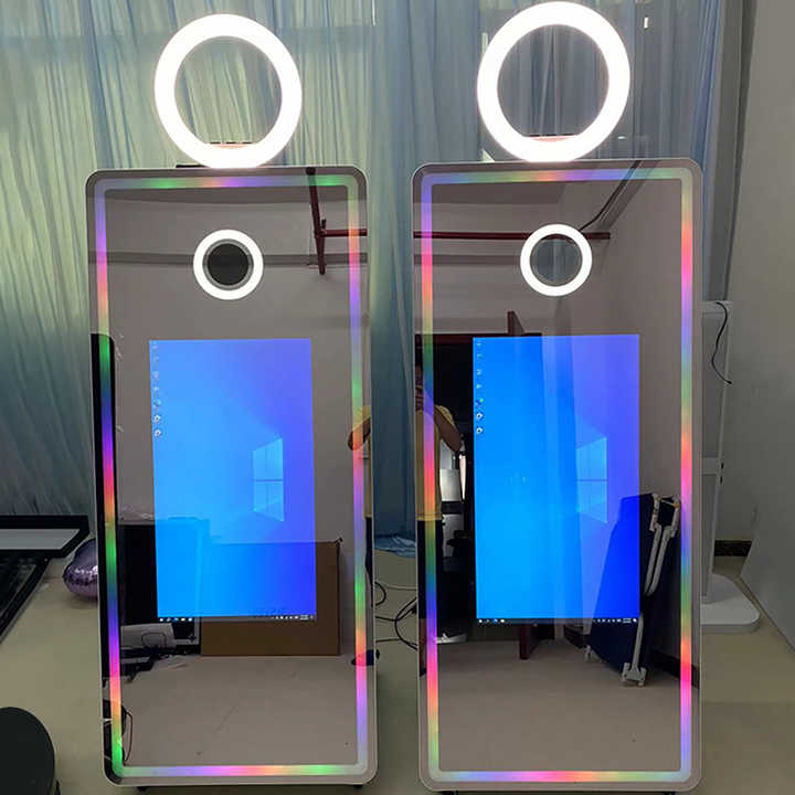 70 Inch Magic Mirror Photo Booth - Canon Camera & Printer