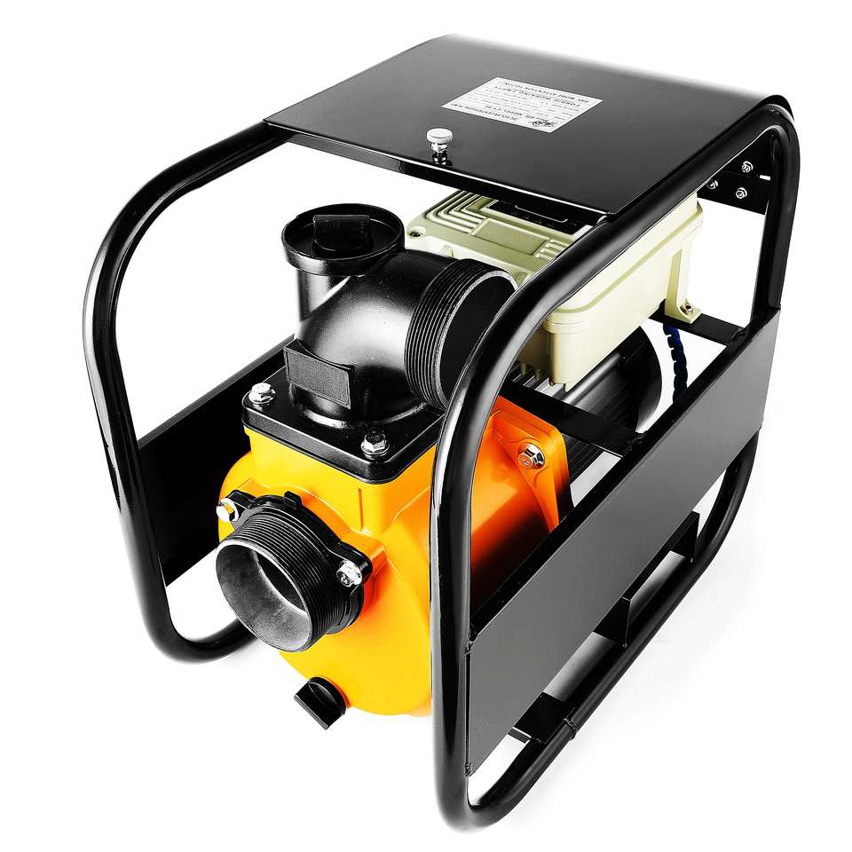 FLY 72V DC Solar Cast Iron Surface Pump 750W High Pressure 18m Head 25m ...
