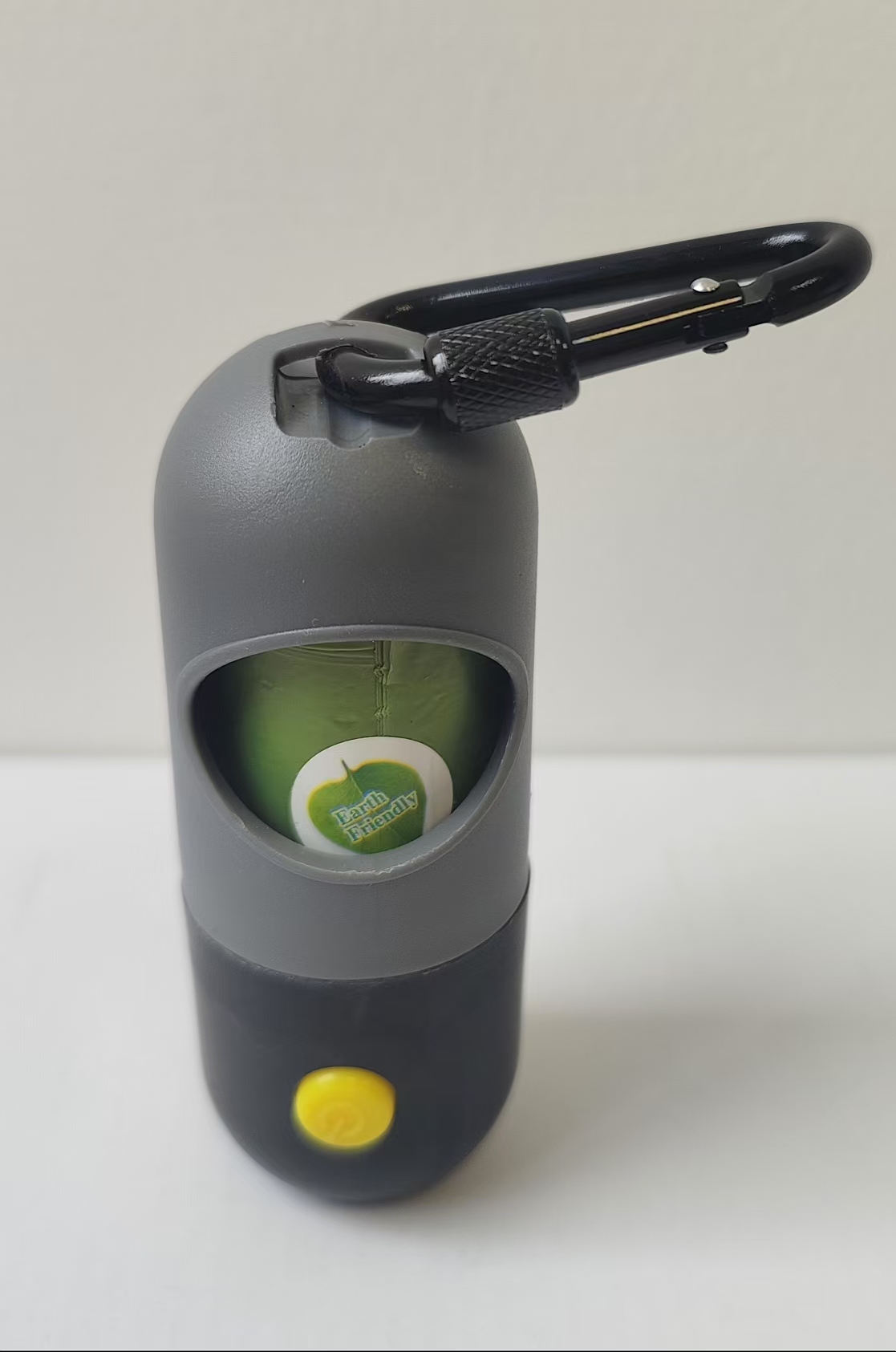 Poop Bag Holder with LED Flashlight - Luxury & Odor Control