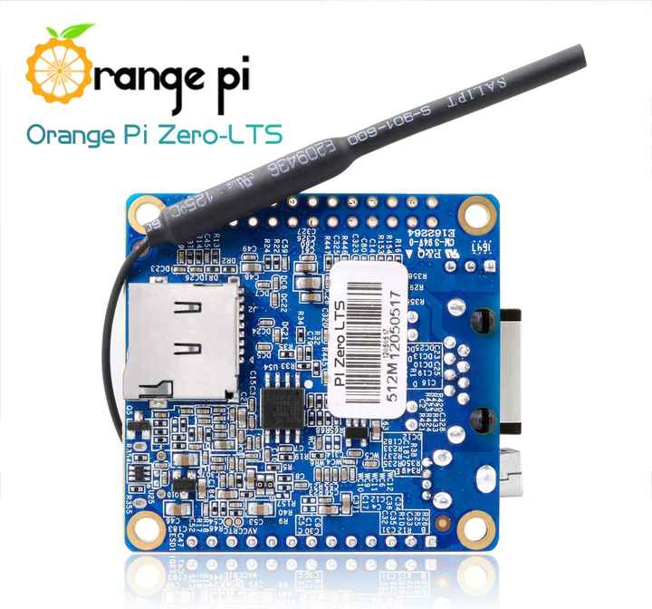 Orange Pi Zero LTS 512MB DDR3 H3 Quad-Core A7 Single Board Computer WiFi Support Open Source ...